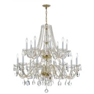 AF Lighting Sovereign 1-Light Mini Chandelier with Crystal Accents ...