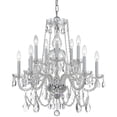 Crystorama Lighting - Ten Light Chandelier - Chandelier - Crystal - Ten ...