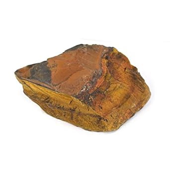 Crystu Natural Tiger Eye Rough, Raw Stone 250 Grams, Tiger Eye Raw ...