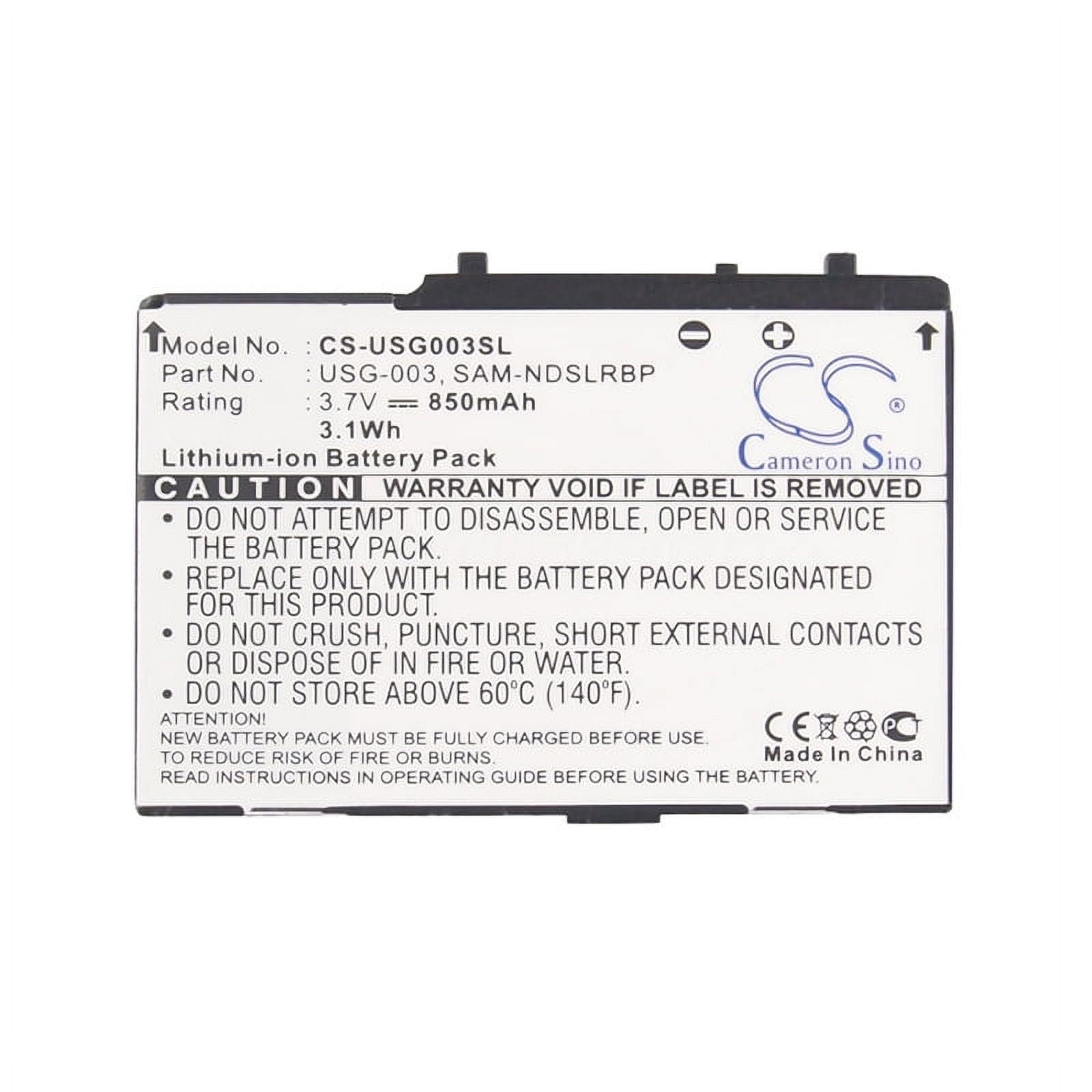 Cs Applicable To Nintendo Ds Lite Game Recreational Battery Usg-003 Usg ...