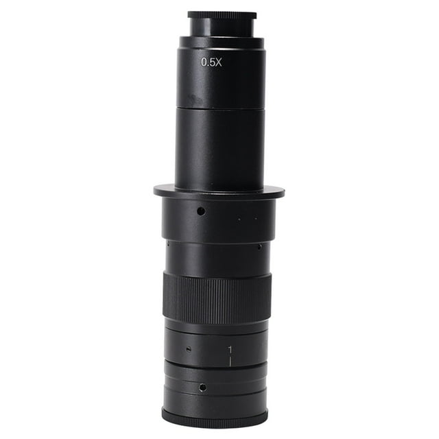 Cs C Mount Microscope Camera Zoom Monocular Lens 8X 130X For Video ...