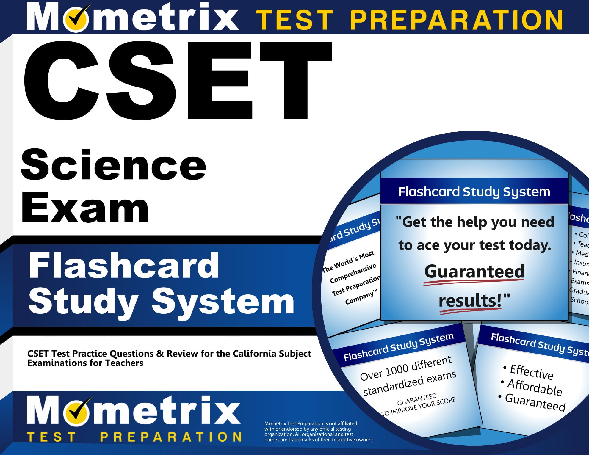 Cset Science Exam Flashcard Study System : Cset Test Practice Questions ...