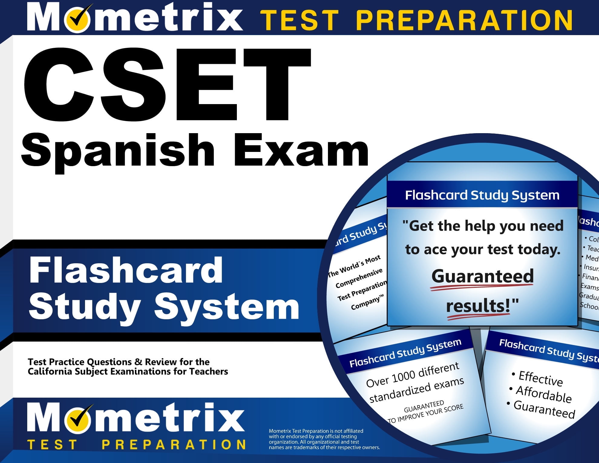 Cset Spanish Exam Flashcard Study System : Cset Test Practice Questions ...