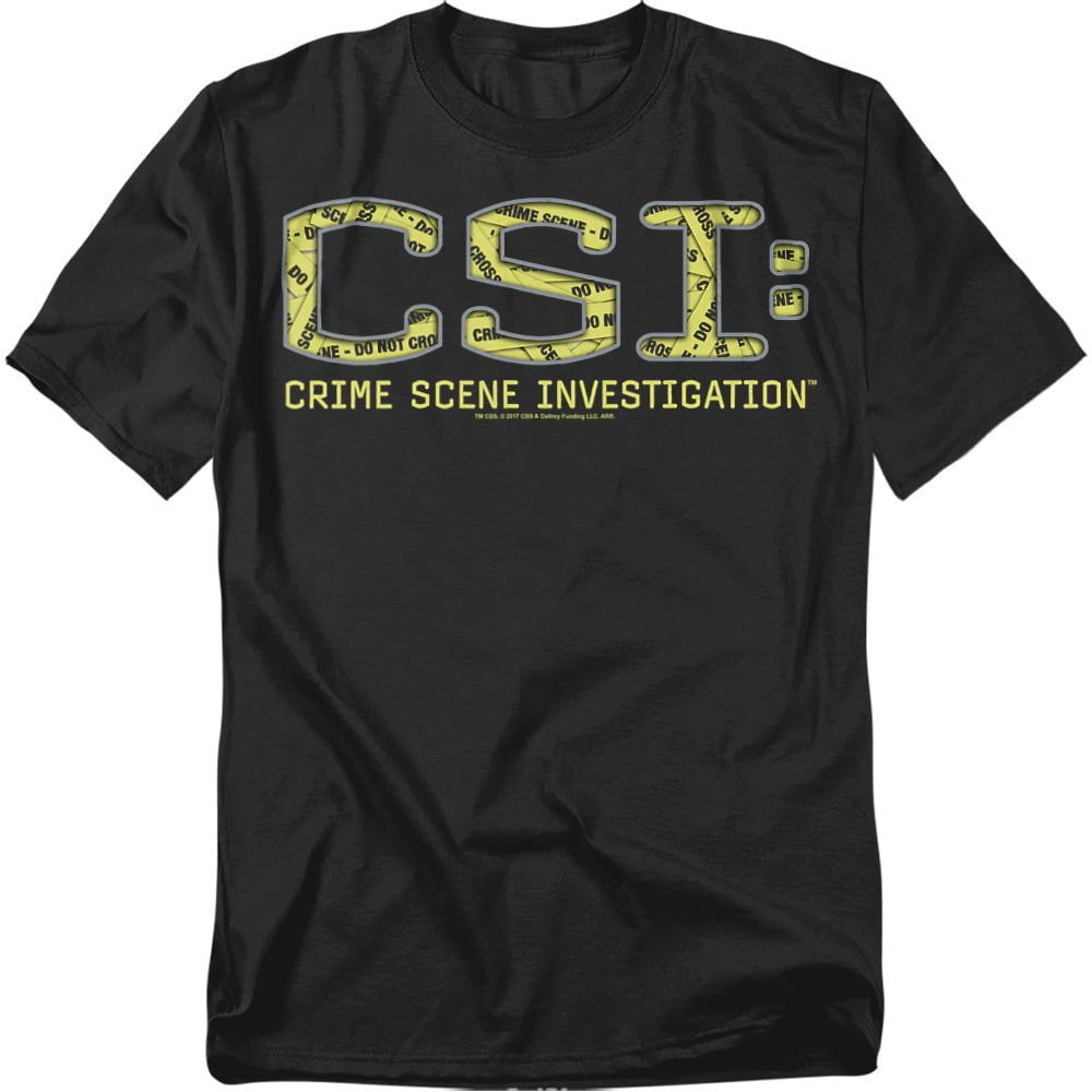 Csi Collage Logo Officially Licensed Adult T-Shirt S - Walmart.com
