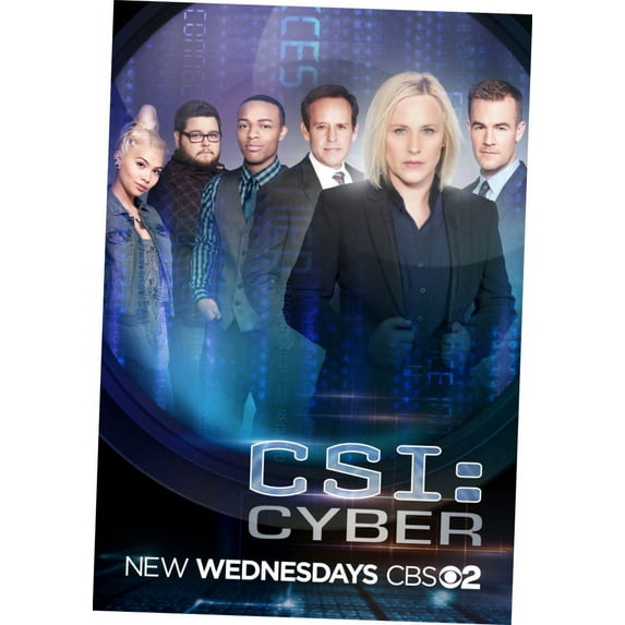 Csi Cyber poster 12x16 Art Print on Metal Sign 12in x 16in Multi-Color ...