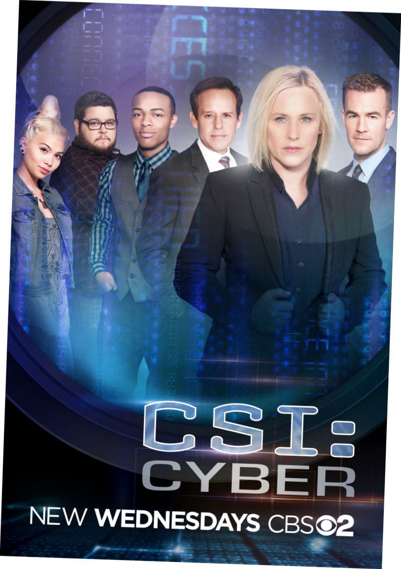 Csi Cyber poster Metal Sign 8inx 12in Art Print on Metal 8x12 Multi ...