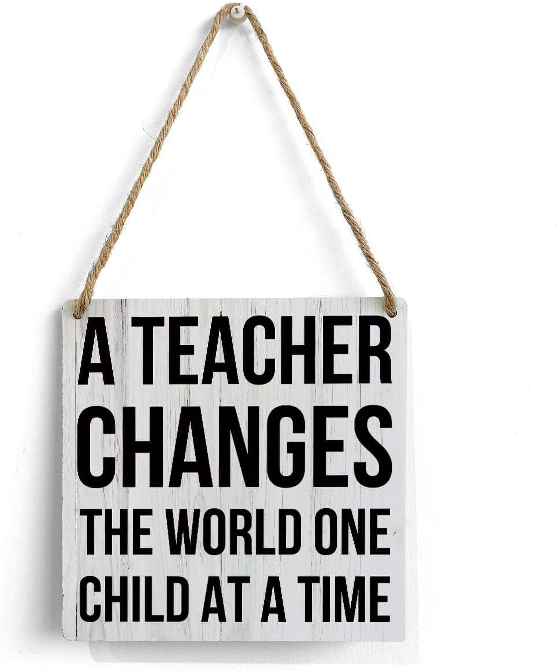 Cskhip A Teacher Changes the World One Child at a Time Vintage ...