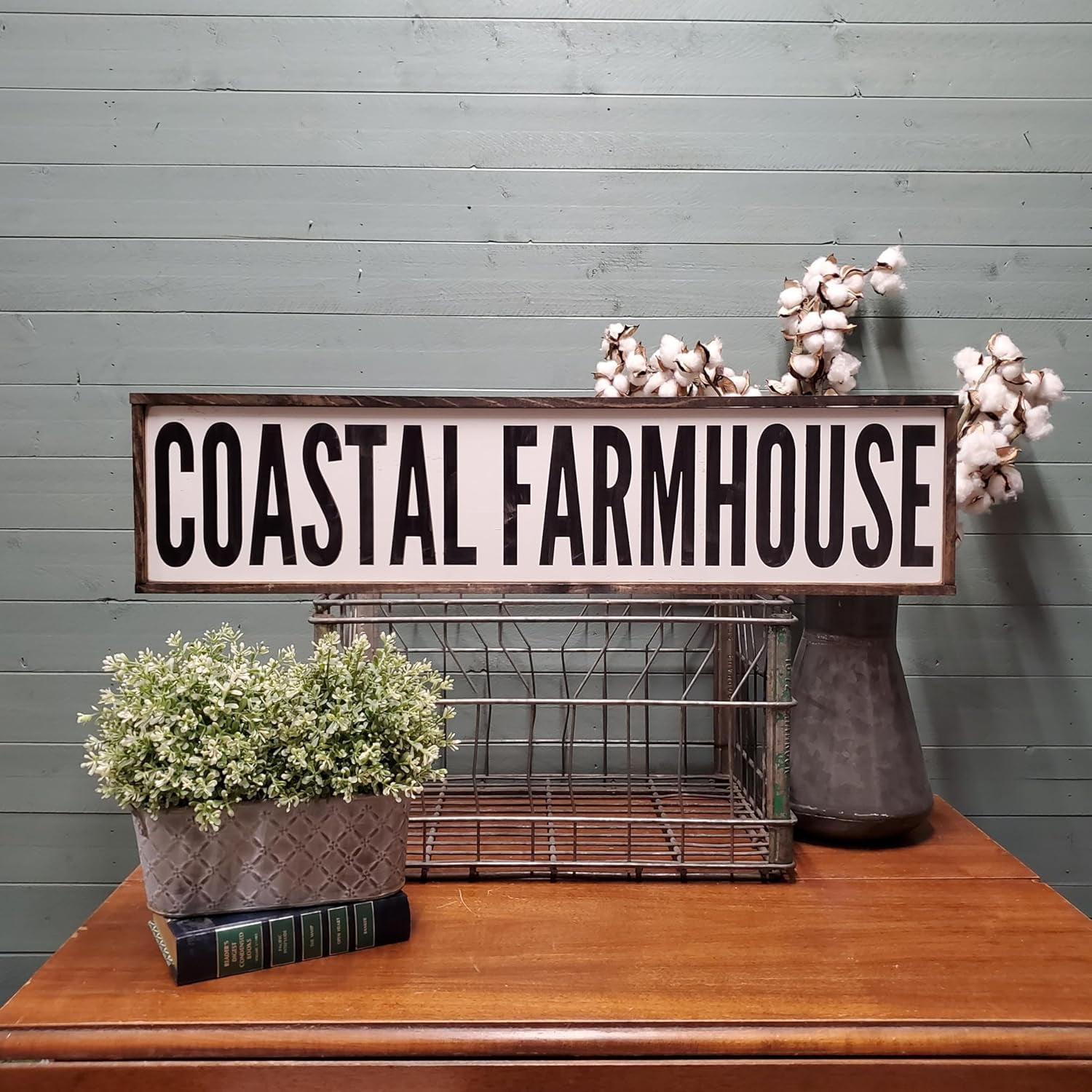 Cskhip Coastal Farmhouse Sign, Coastal Decor, Modern Cottage, Coastal ...