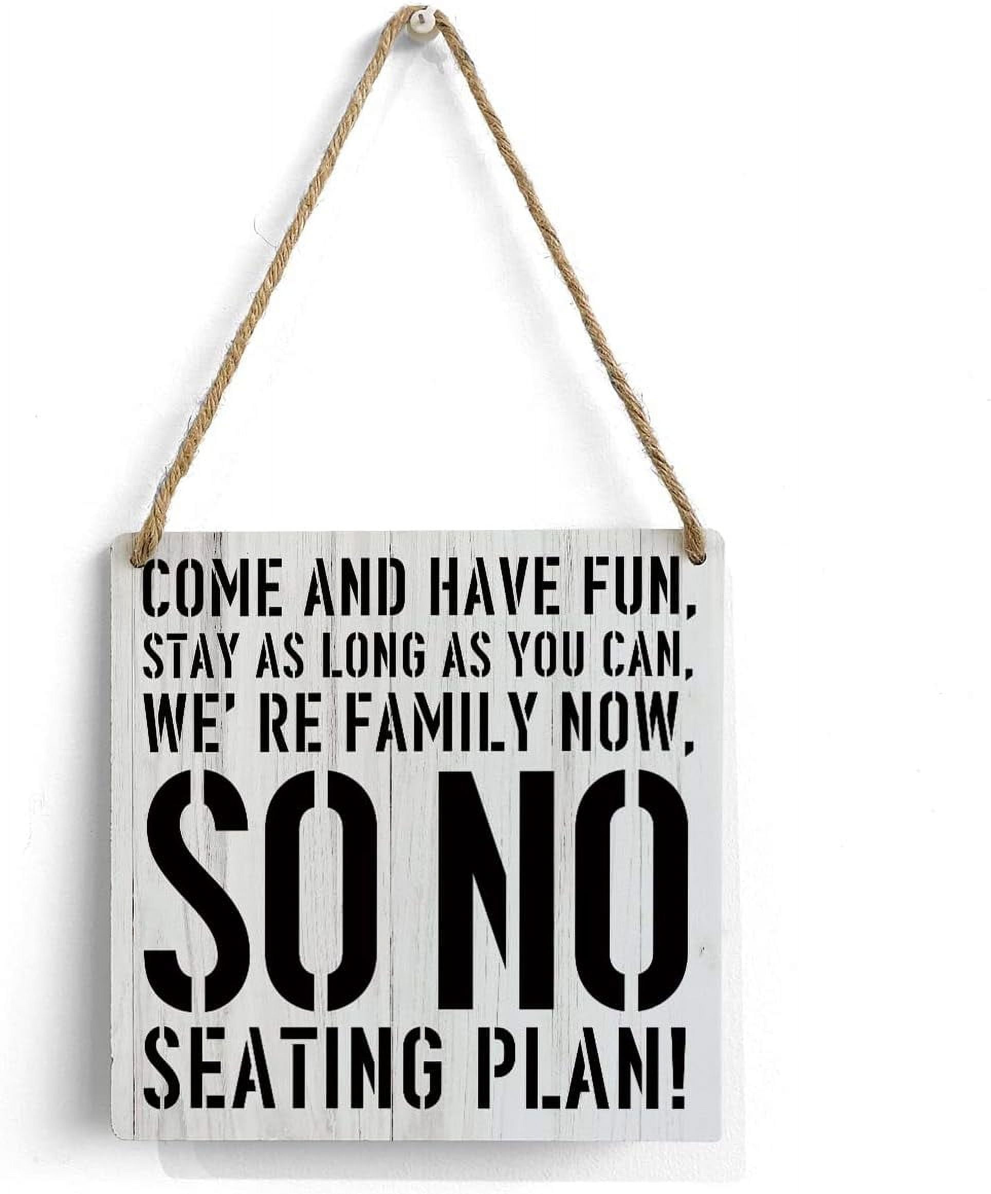 Cskhip Come and Have Fun Stay as Long as You Can Vintage Farmhouse Sign ...