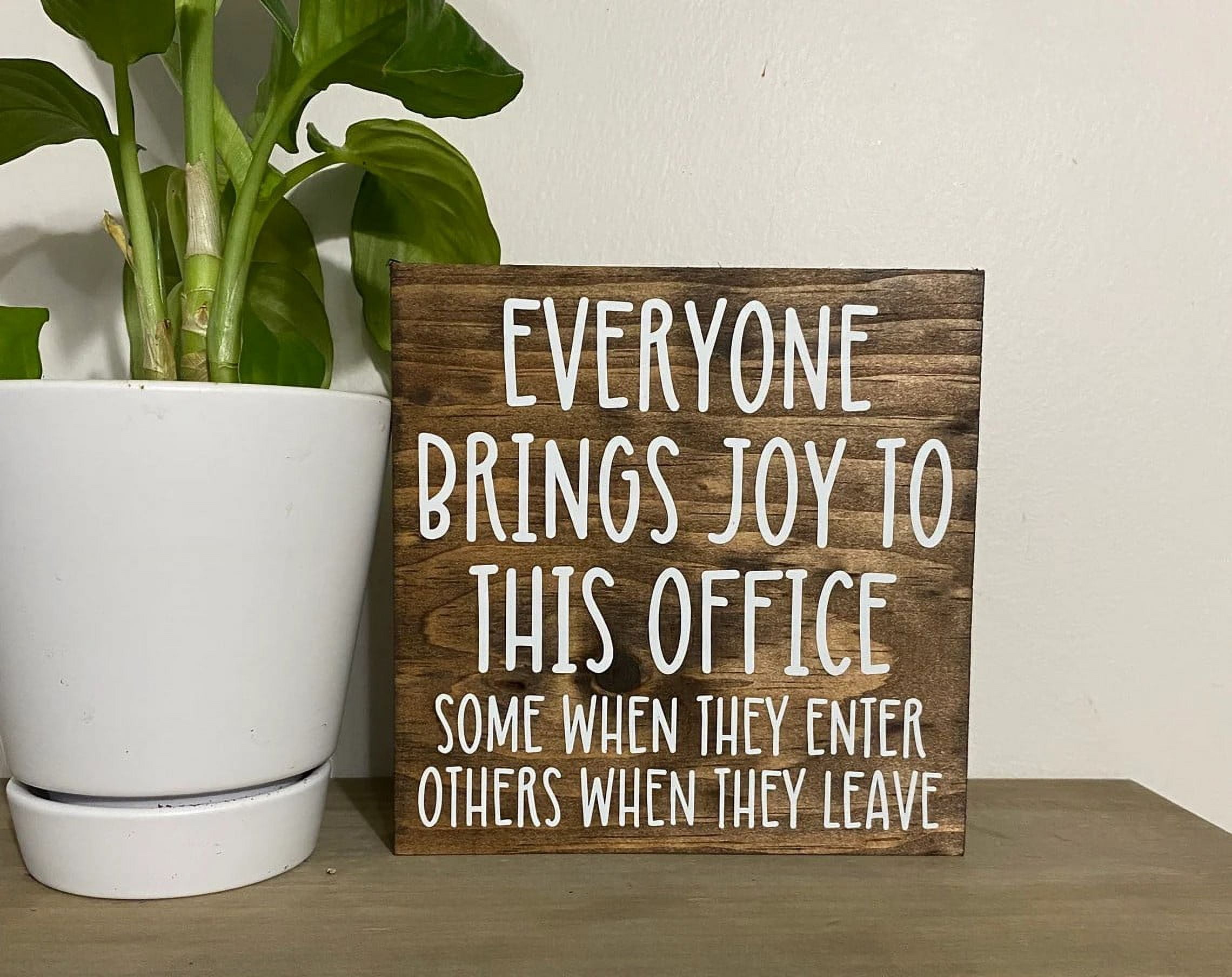 Cskhip Everyone Bring Joys To This Office Some When They Enter Others ...
