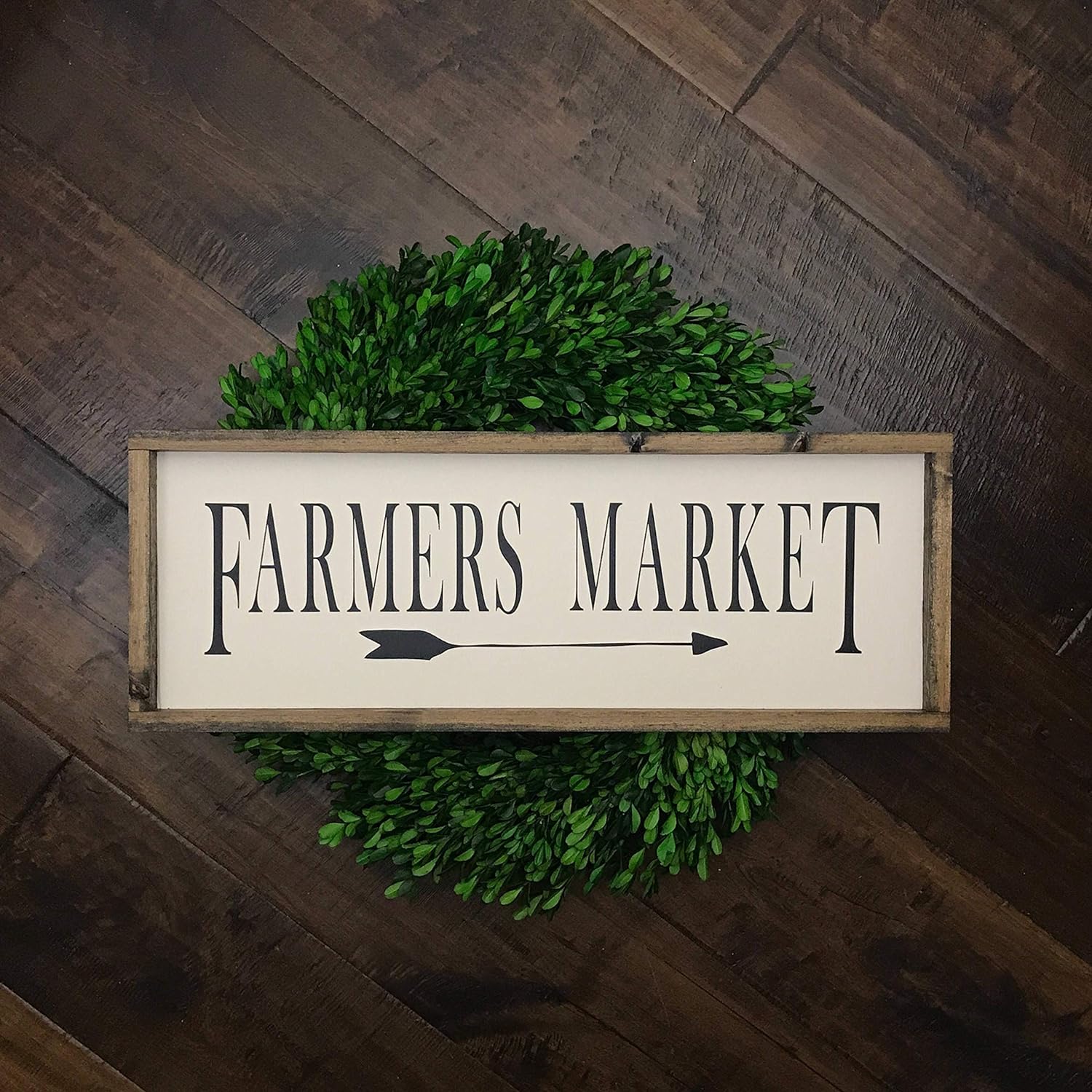 Cskhip Farmers Market Signs Farmhouse Style Farmhouse Decor Kitchen ...