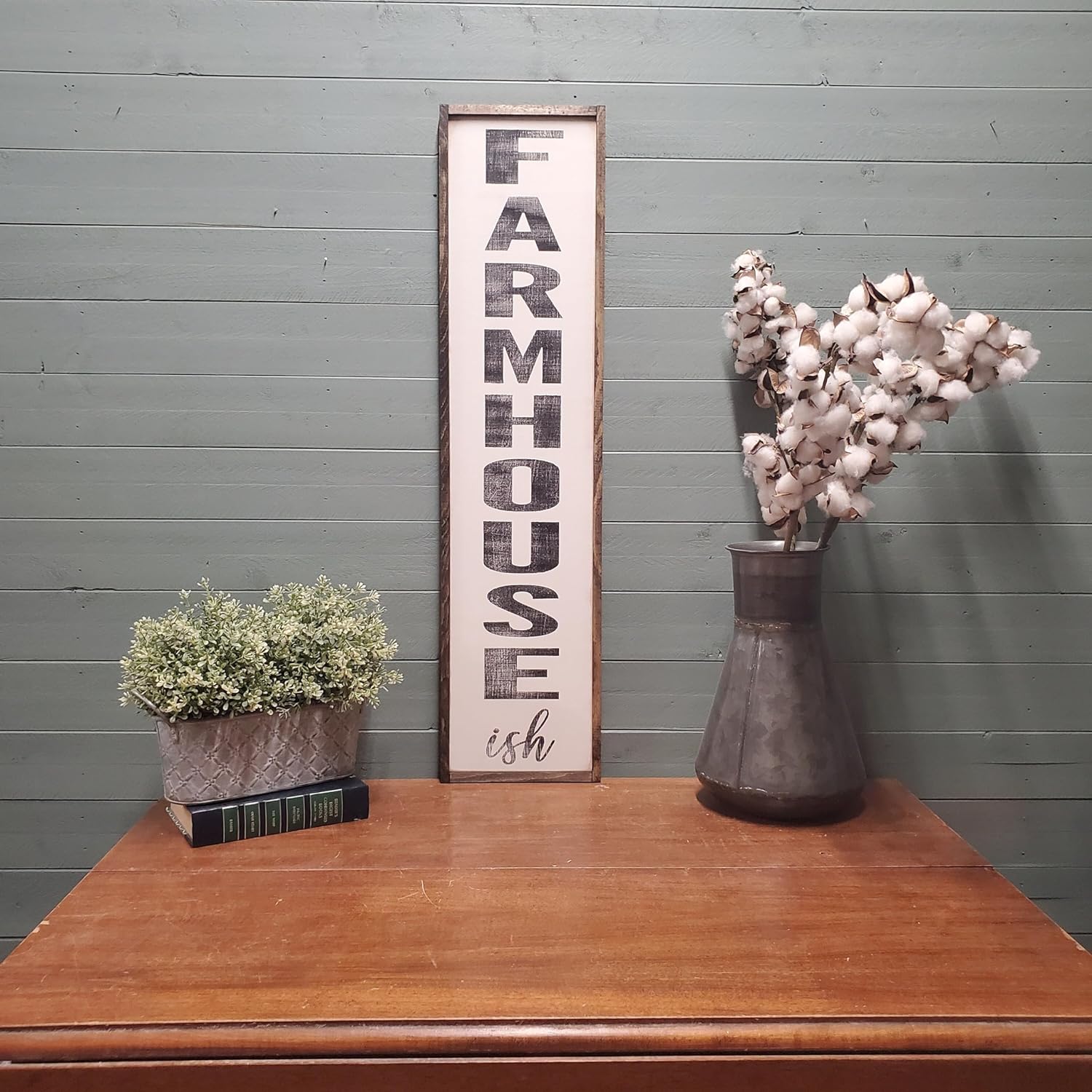 Cskhip Farmhouse Style Sign, Farmhouse Style Decoration, Vertical ...
