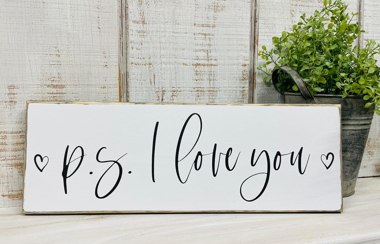 Cskhip I Love You Wooden Signs - Master Bedroom Signs - Above Bed Signs ...