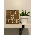 Cskhip Let ‘Er Rip Tater Chip Vintage Farmhouse Sign,Antique Wood Sign ...