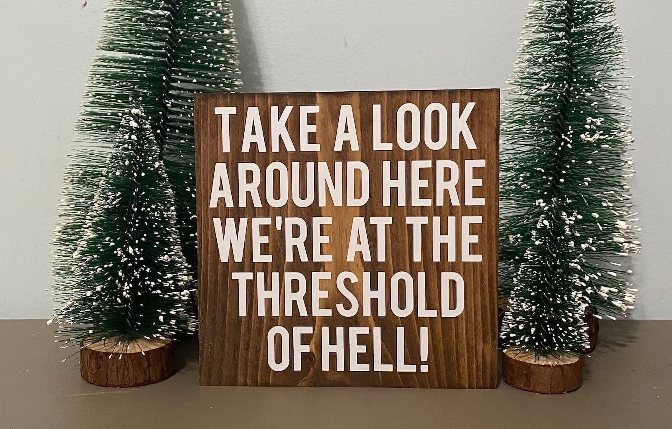 Cskhip Take A Look Around Here We’Re At The Threshold Of Hell Vintage ...