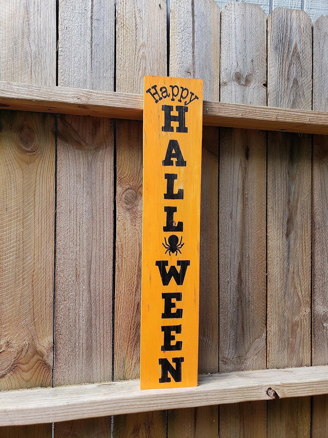 Cskhip Wood Signs Happy Halloween - Rustic wood sign Wooden Signs With ...