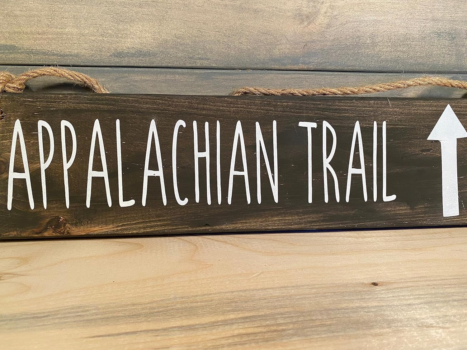 Cskhip Wood Signs Little Appalachian Trail Sign Wooden Signs With ...