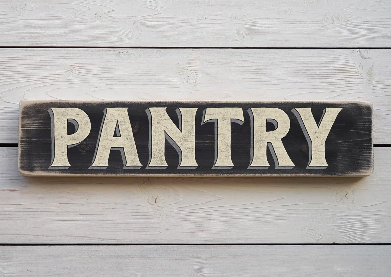 Cskhip Wood Signs PANTRY Vintage Style Wooden Sign. Handmade Retro Home ...