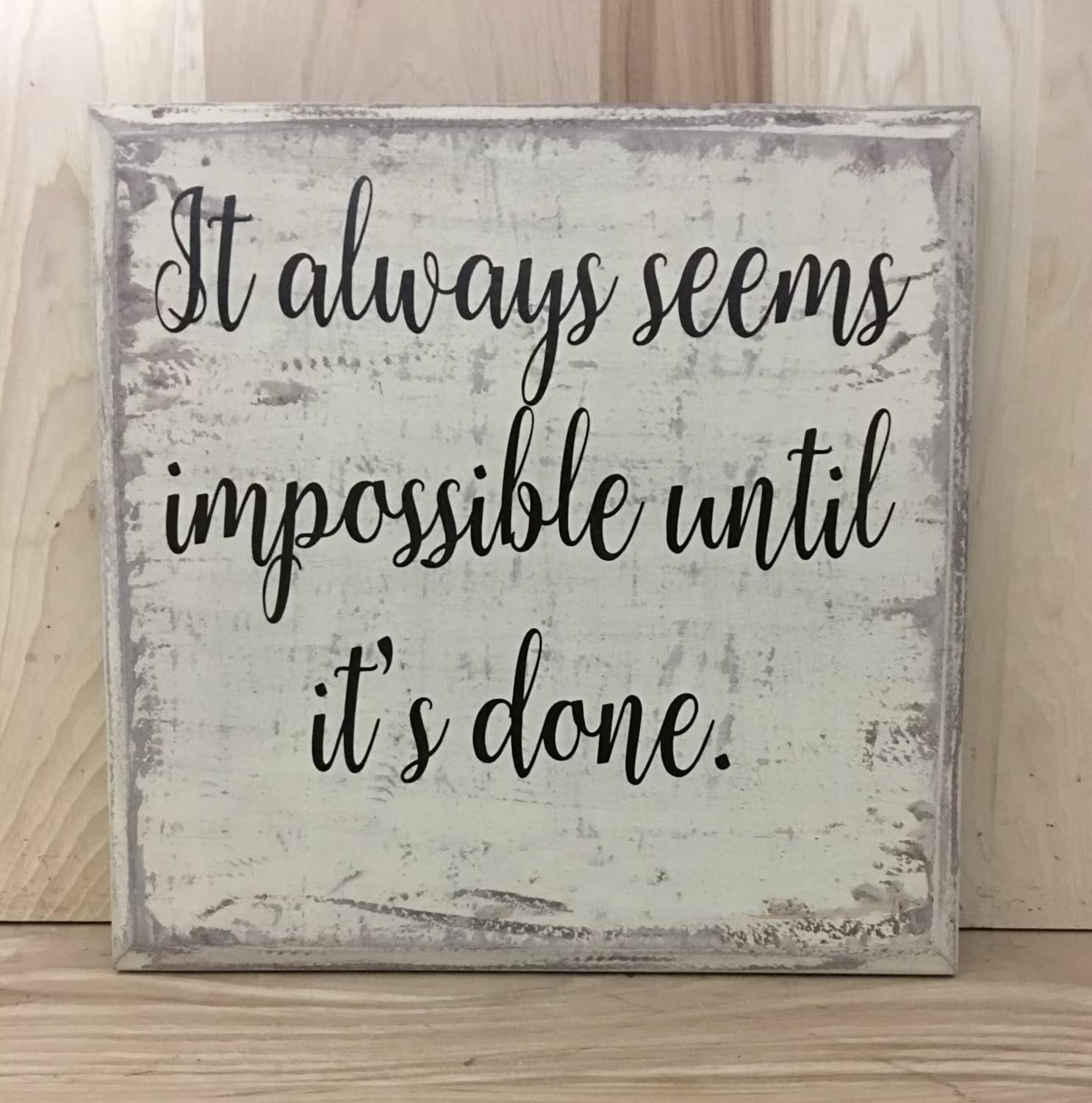 Cskhip Wooden Signs, Motivational Signs, Positive Quotes, Wooden Custom ...