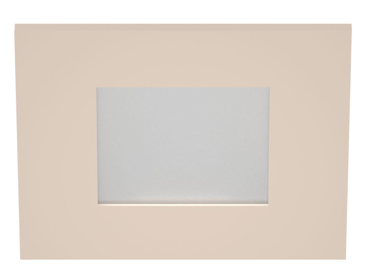 Csl Lighting Ed3-Sfwl Eco Downlight 3" Wide Wet Location Square Trim ...