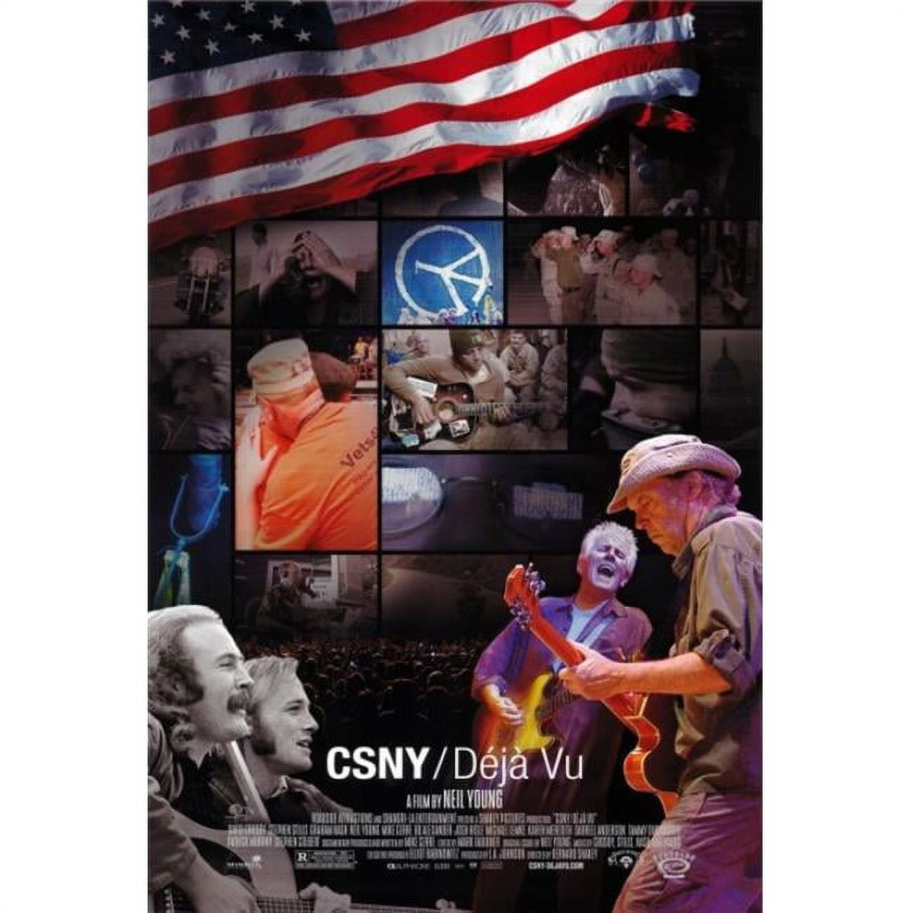Csny Deja Vu Movie Poster - 27 x 40 in. - Walmart.com
