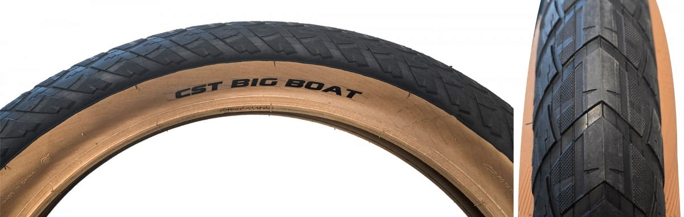 Cst Premium Big Boat 26x4.0 Wire TPI 30 Bk/Skn - Walmart.com