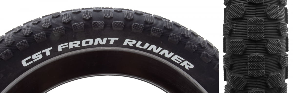 Cst Premium Fat Bike Tire - Front Runner 20x3.3 Wire TPI Bk/Blk with ...