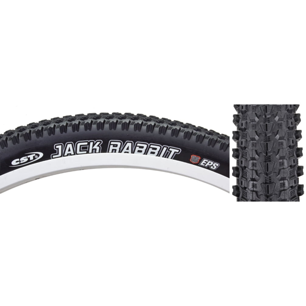 Cst Premium Jack Rabbit Tire Cstp Jackrabbit 26x2.1 Bk Fold - Walmart.com