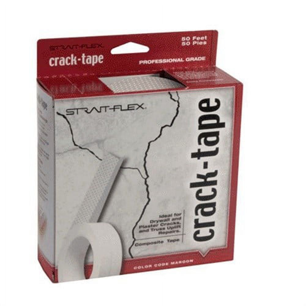 Strait-Flex Crack-Tape, 2-Inch x 50-Foot Roll, Ct-50-6 - Walmart.com