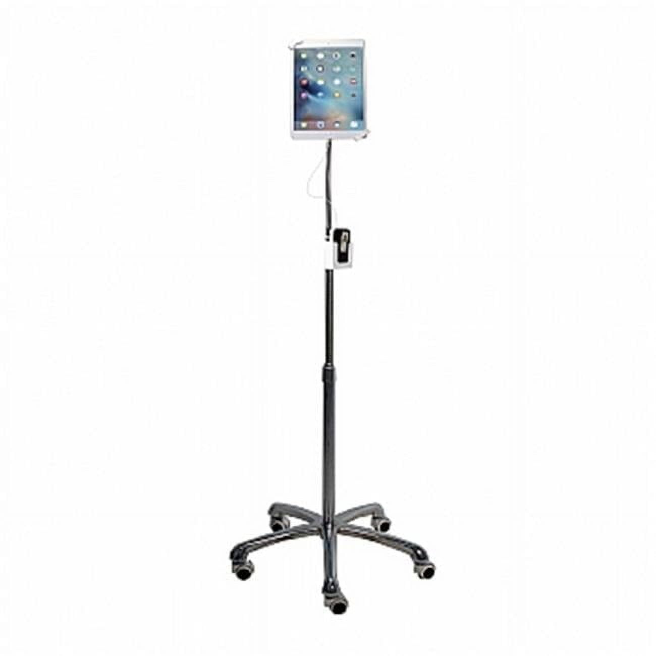 Cta Digital Heavy-Duty Security Gooseneck Floor Stand Silver - Walmart.com