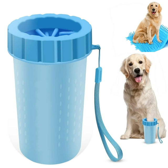 Cteifuer Portable Dog Paw Washer: Silicone Muddy Dog Paw Cleaner Cup ...
