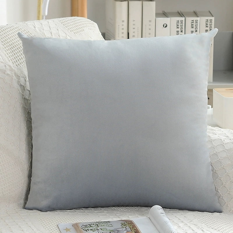 Cterwk 1 Pack Velvet Throw Pillow Cover Soft Square Cushion Case Modern ...