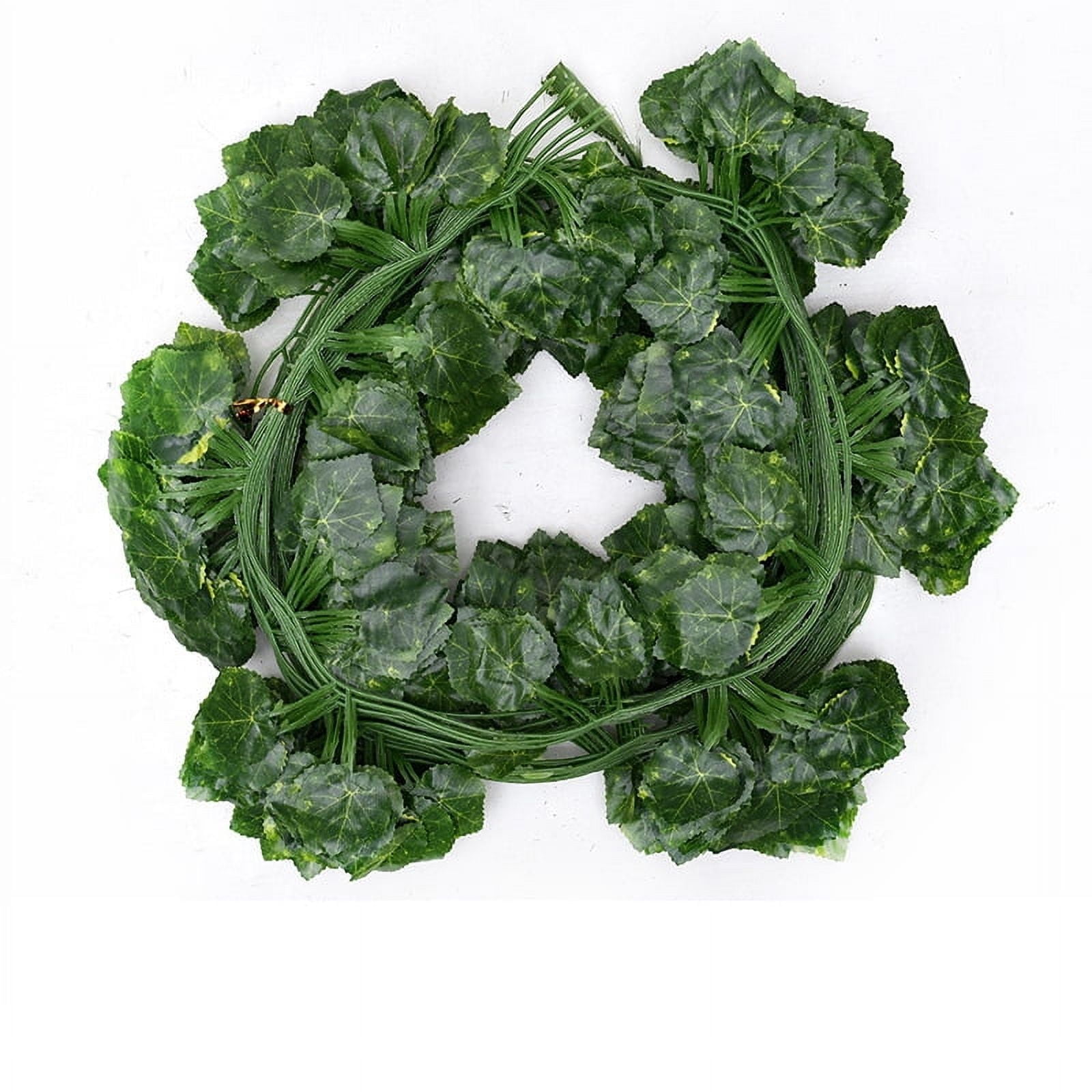 Cterwk 12 Pack Artificial Ivy Vines Plants Fake Leaf Garlands Hanging ...