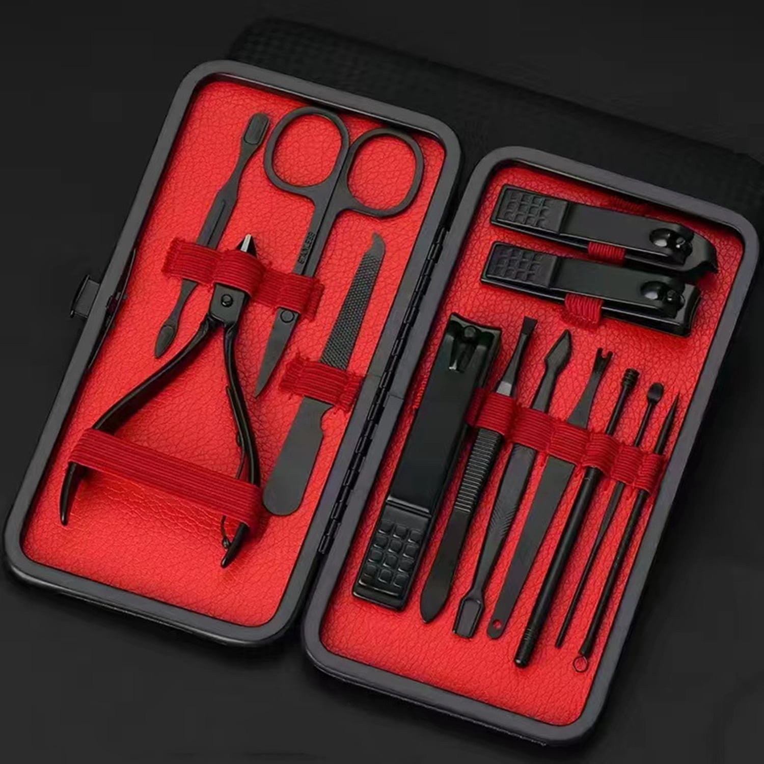 Cterwk 13 Pcs Nail Clippers Set Stainless Steel Nail Cutter Kit Nail ...