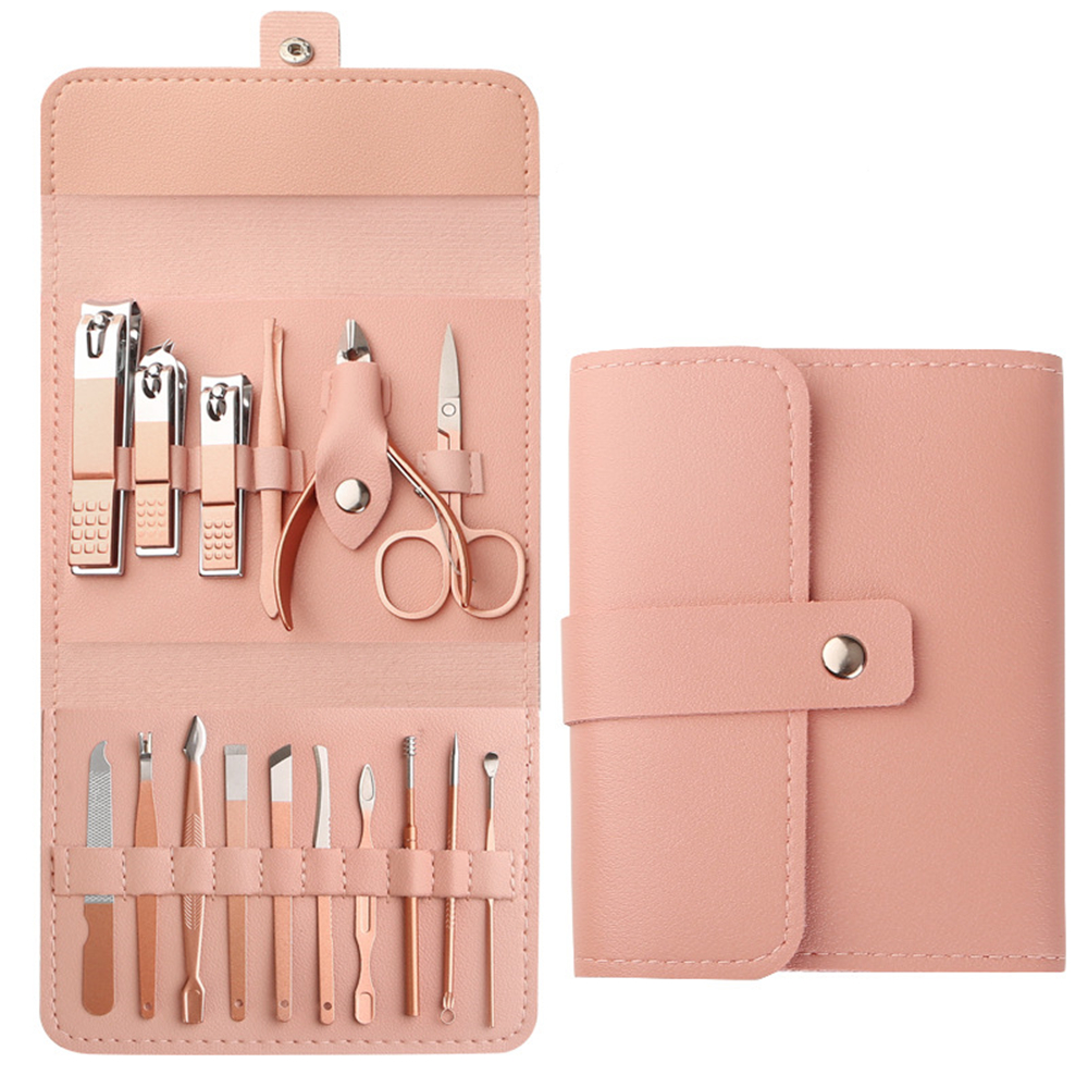 Cterwk 16 Pack Professional Stainless Steel Pedicure Grooming Kit ...