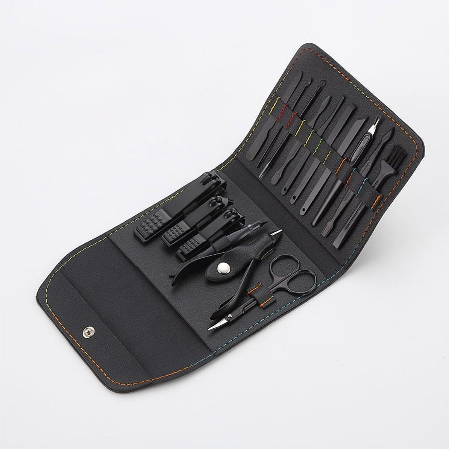 Cterwk 16Pcs Personal Manicure Set Nail Pedicure Set Stainless Portbale ...