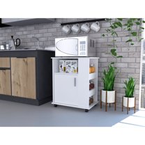 Living Skog Pantry Kitchen Storage Cabinet White MDF White - Walmart.com