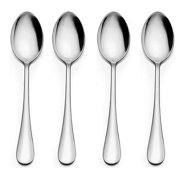Jeaker Gold Dinner Spoons Set 12 Pieces,Stainless Steel Silverware ...
