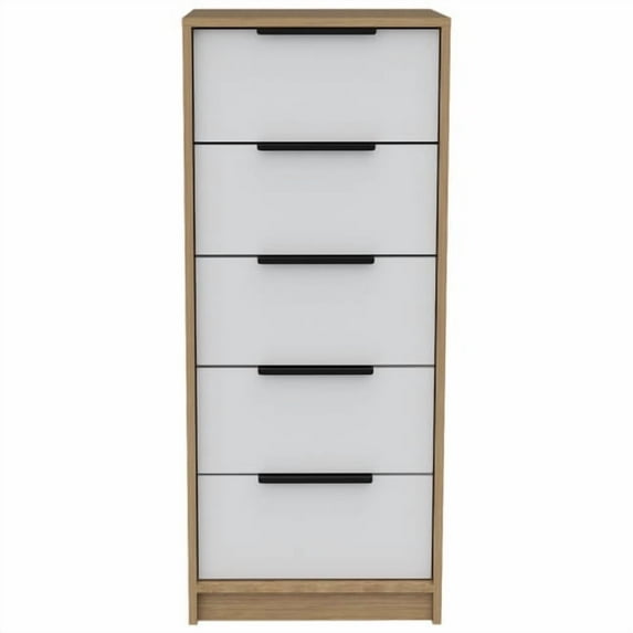 Cterwk 5 Drawers Dresser with Metal Handle, Storage Cabinet for Bedroom ...