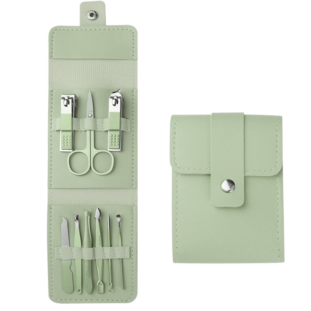 Cterwk 9 Pack Professional Stainless Steel Pedicure Grooming Kit ...