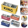 Cthrlog Container Model Storage Box Creative Desktop Organizer for ...