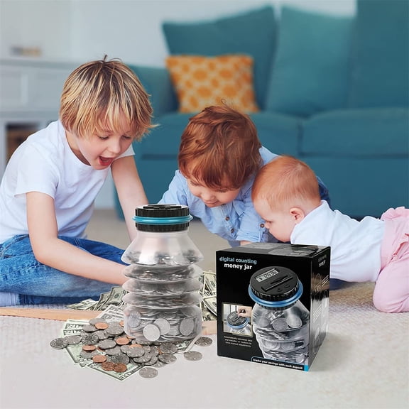 Transparent Piggy Bank