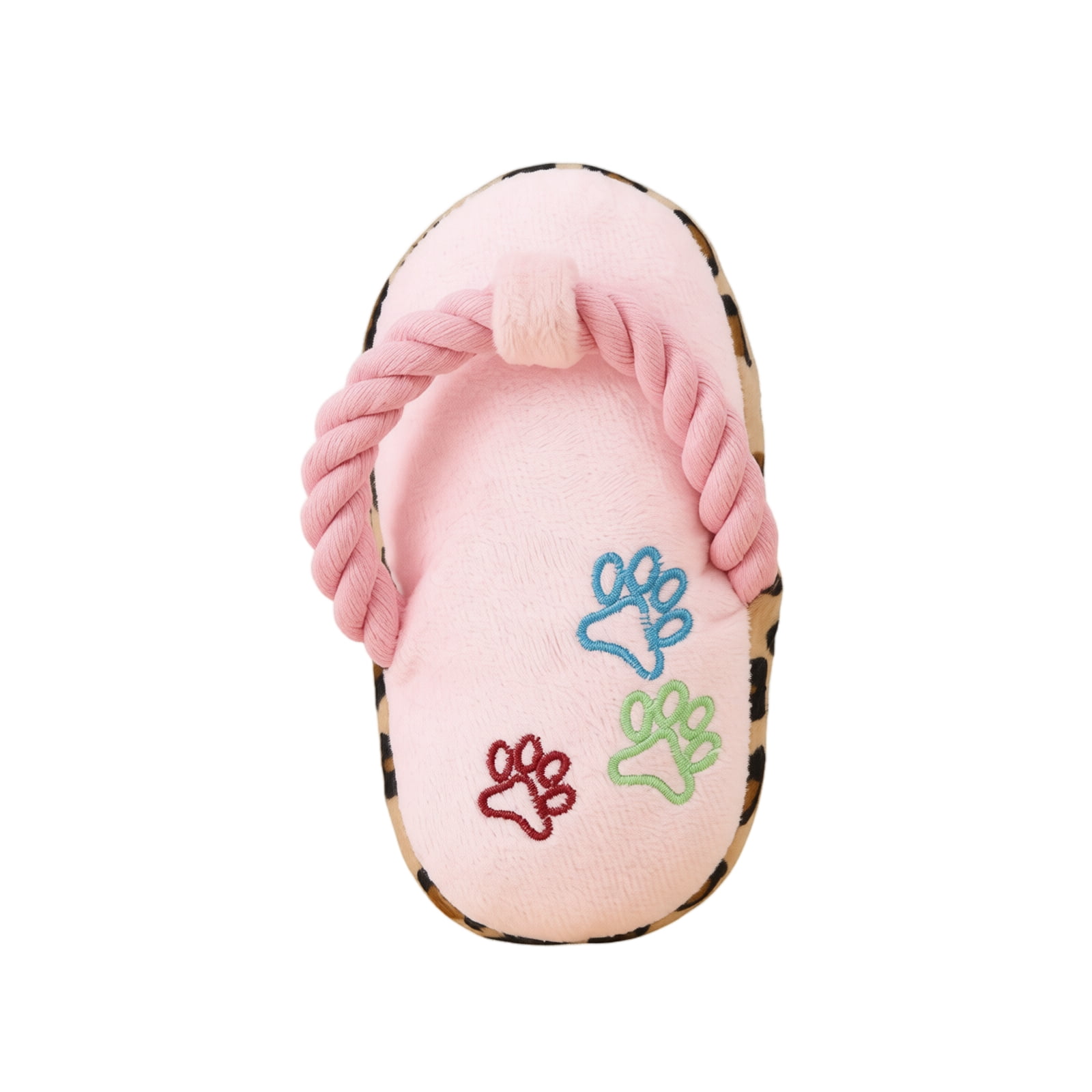 Cthrlog Dog Toy Slipper 1pcs Squeaky Chew Plush Stuffed Flip Flops ...