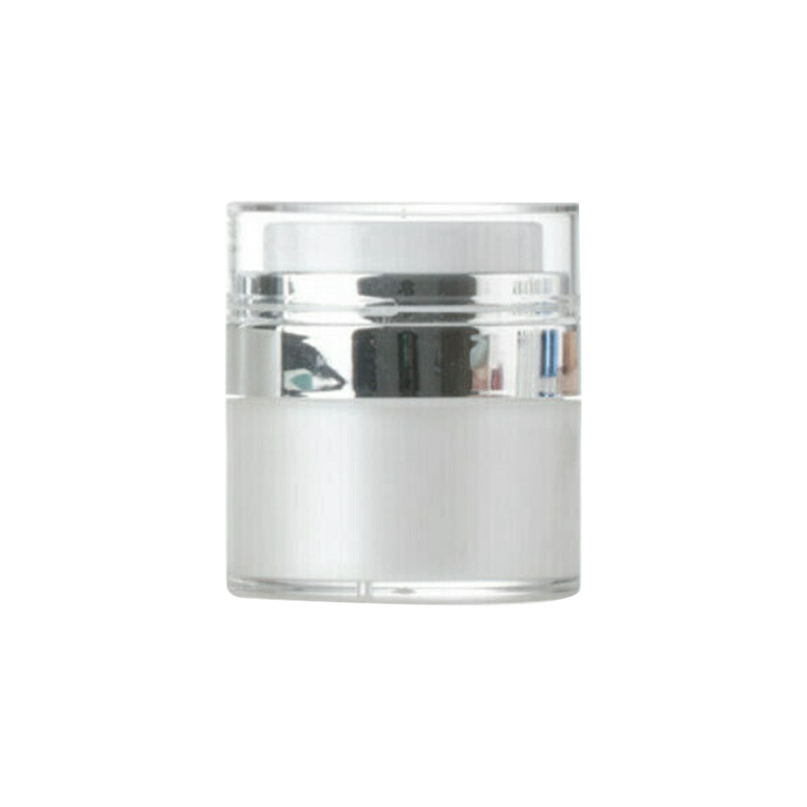 Cthrlog Double Layered Vacuum Cosmetic Bottle Refillable Airless Press ...