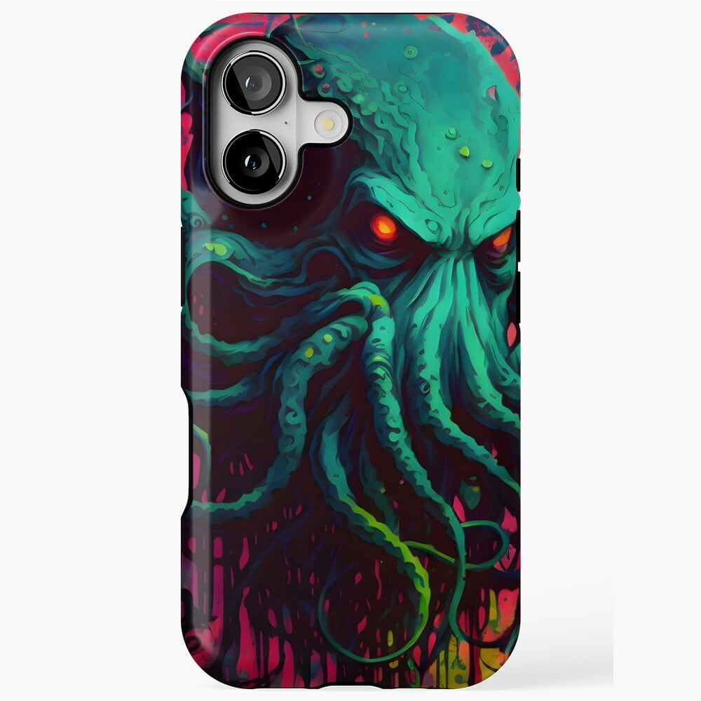 Cthulhu Lofi Splashart Lovecraft Compatible Phone Case for iPhone 11–17 ...
