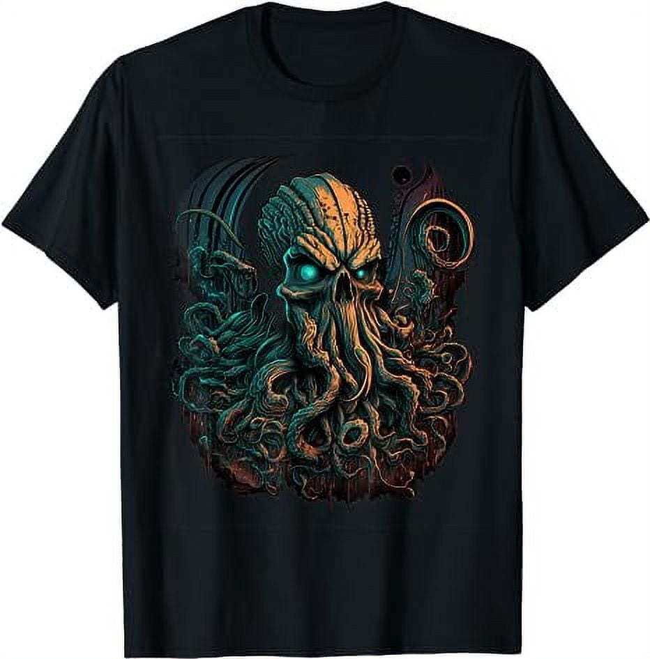 Cthulhu Lovecraft | Horror Cthulhu Myth | Entity of Cthulhu T-Shirt ...