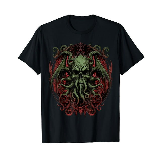 Cthulhu Lovecraft | Horror Cthulhu Myth | Entity of Cthulhu T-Shirt ...
