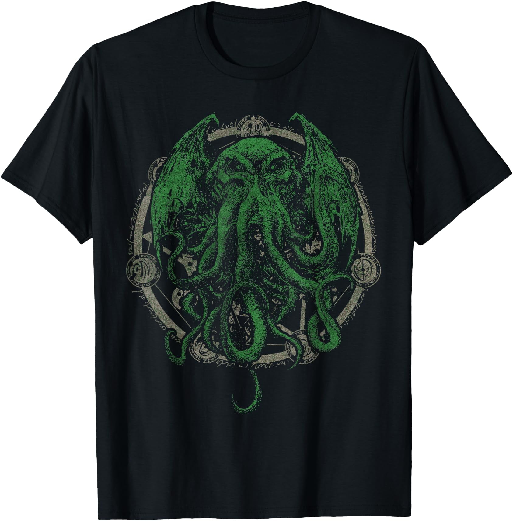 Cthulhu Lovecraft Myth Creature Softstyle Unisex T-Shirt,Black Color ...