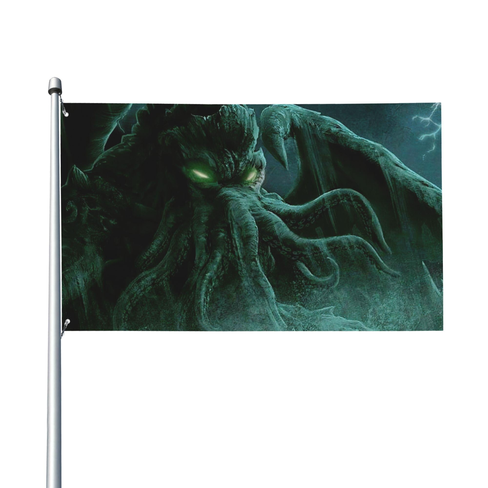 Cthulhu Monster Fantasy Art Flag Outdoor Garden Flag Breeze Flag Home ...