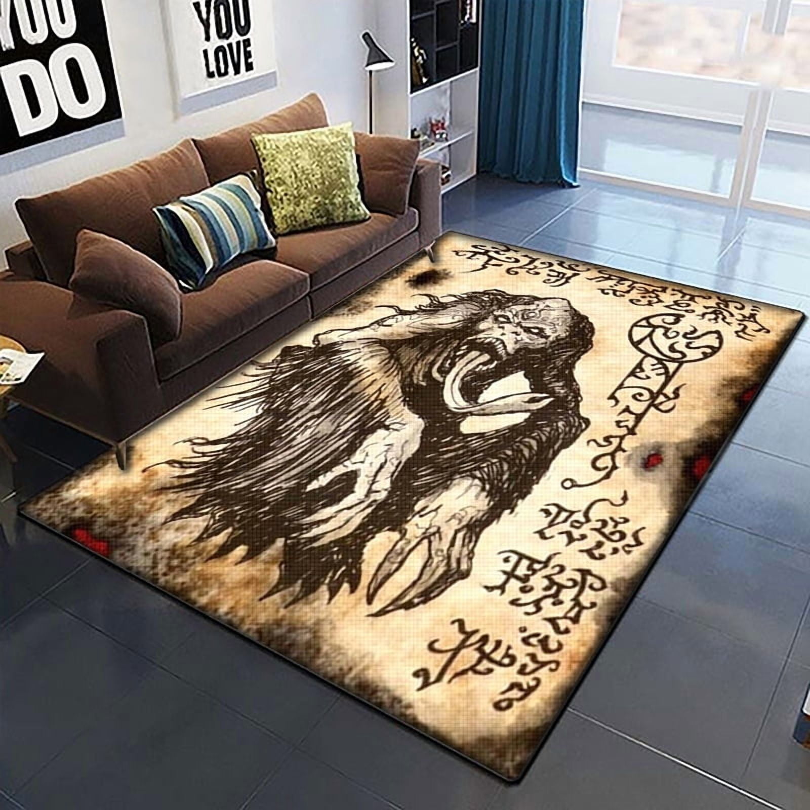 Cthulhu Mythology Art HD Painting Carpet for Living Room Large Area Rug ...